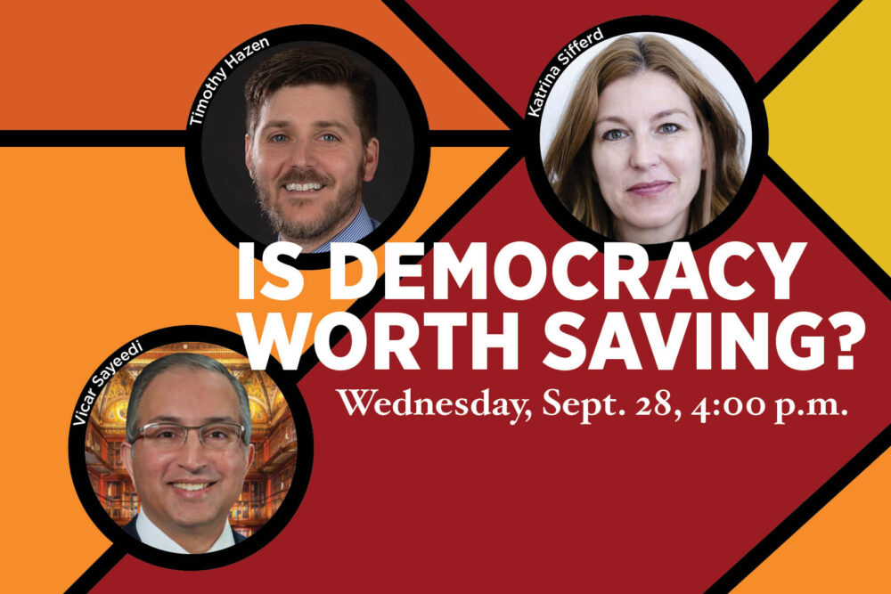 ‘Is Democracy Worth Saving?’ A Panel Discussion on Sept. 28 | Elmhurst ...